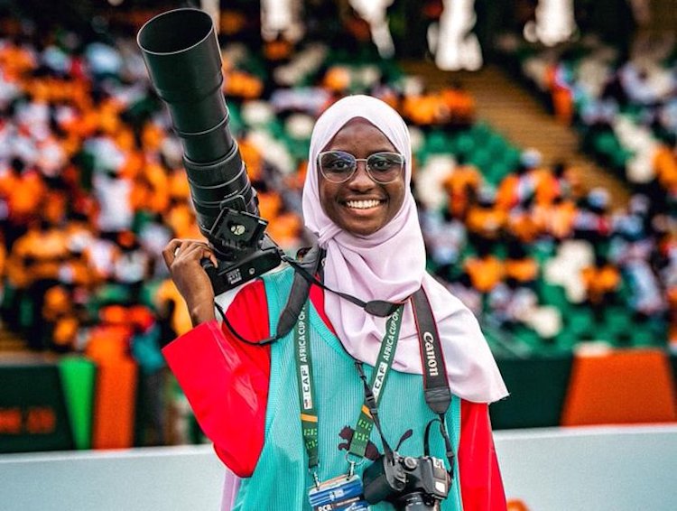 Gambian Female Photographer Sarjo Baldeh Makes Waves at Africa Cup of ...